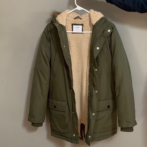 Jackets & Coats | Green Parka Jacket Never Worn | Poshmark